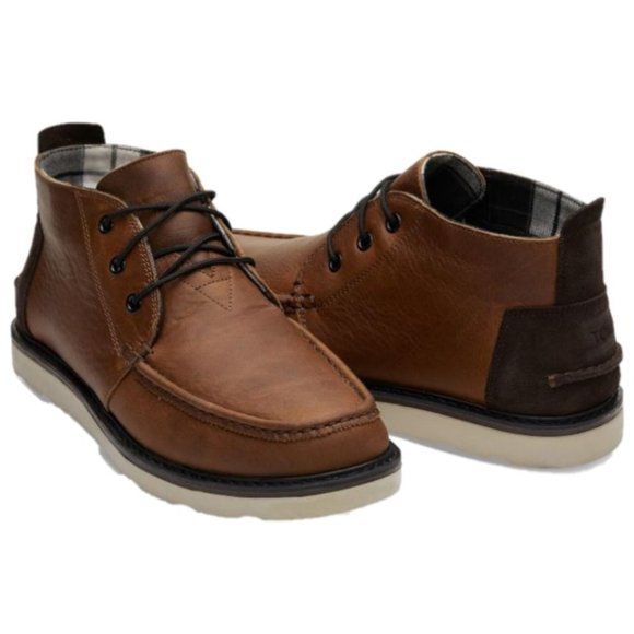 Toms | Shoes | Toms Mens Chukka Waterproof Leather Laceup Boots | Poshmark